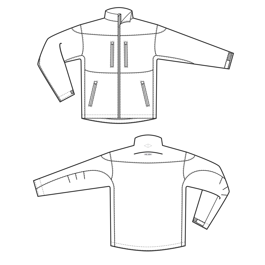 18-21-LineDrawing - Siegel's Uniform